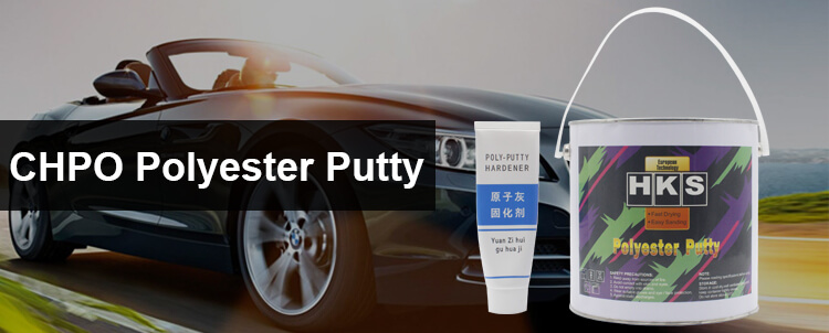 HK400 Economy CHPO Polyester Putty Car Body Filler Suitable For Asian ...