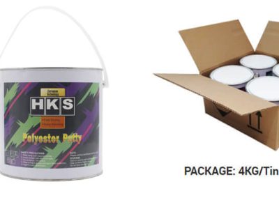 HK400 Economy CHPO Polyester Putty Car Body Filler Suitable For Asian ...