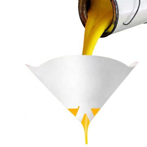 Paint Paper Strainers With 125&190 Micron Filter Premium Disposable ...